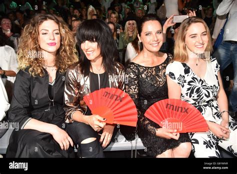 Berlin Deutschland Th June Nena Und Tochter Larissa Desir E Nosbusch Und Tochter Luka