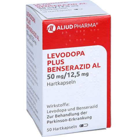 Levodopa Plus Benserazid Al 50 Mg125 Mg Hartkps 50 Stk