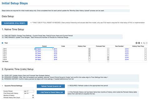 Monthly Statistical Forecasting 計算エンジン Anaplan Support
