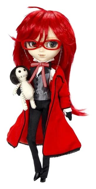 Groove Pullip Black Butler Grell F 606 Painted Action Figure Fashion