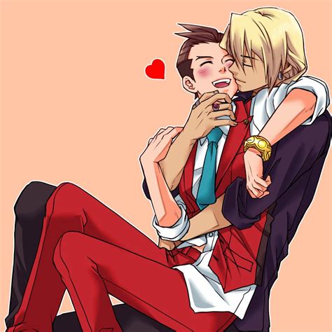 Apollo Justice And Klavier Gavin Ace Attorney Drawn By Ragiod6fine