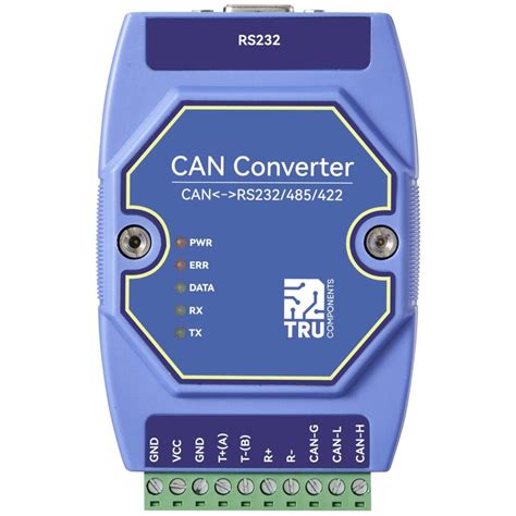 TRU COMPONENTS TC ECAN Konverter CAN Bus Modbus RTU RS RS RS Elektroleum