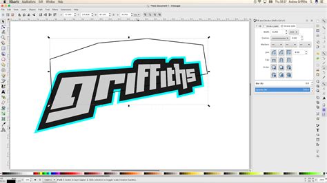 Inkscape Text Effects Small Business Dad