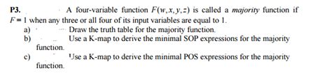 solved a four variable function f w x y z is called a
