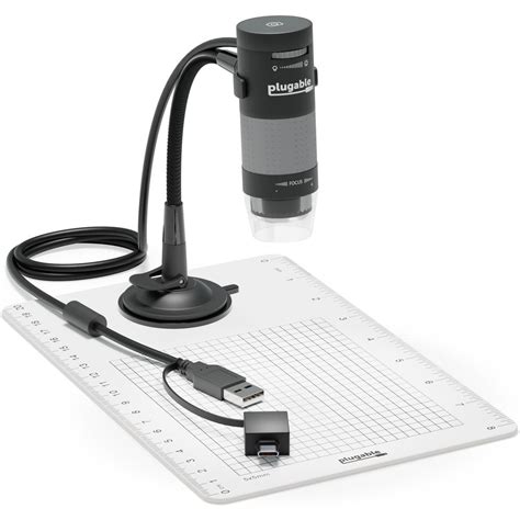 Plugable 250x Digital Usb Microscope With Observation Stand Plugable Technologies