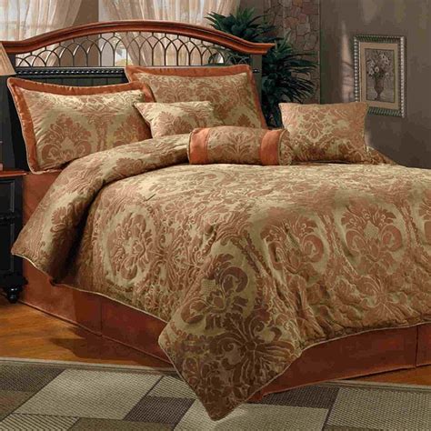 Halifax 7 Piece Rust Comforter Set Free Shipping Today Overstock Com 11875697