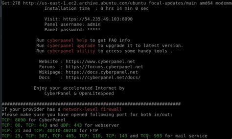 How To Install CyberPanel On Ubuntu 20 04 LTS Server
