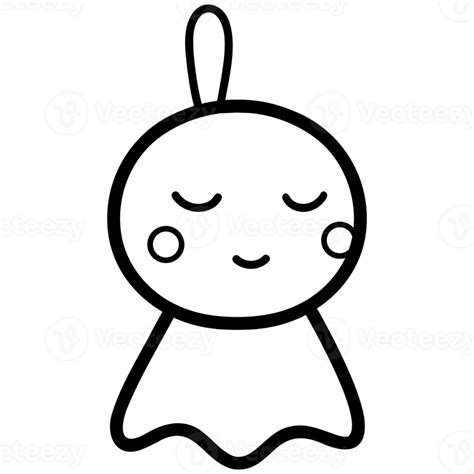 Rain Doll Doodle 55058493 Png