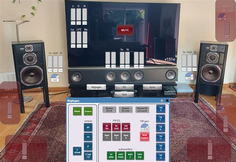 Sound Engineers Monitoring And Hifi Ht System With Active Yamaha Ns