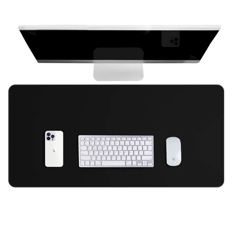 위어셀 가죽 데스크 와이드 장패드 마우스패드 논슬립 키보드 매트 장패드 쿠팡