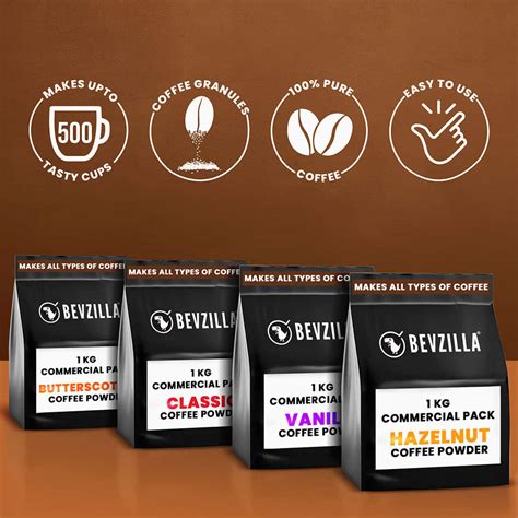 1 Kg Classic Instant Coffee Powder Commercial Pack Bevzilla