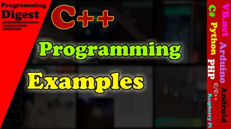 C Programming Example Of Basic Input And Output Stream Objects