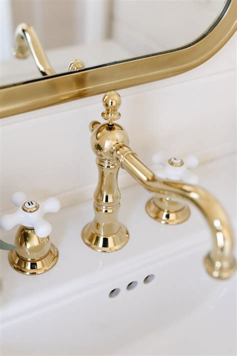 Brass Bathroom Faucets Julie Blanner