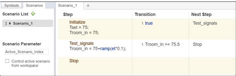 Use Test Sequence Scenarios In The Test Sequence Editor And Test Manager