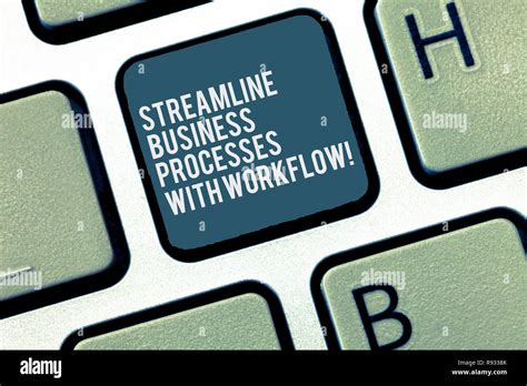 Word Writing Text Streamline Business Processes With Workflow Business
