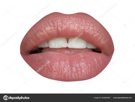 Sexy Lips Open Mouth Red Female Lips Icon Stock Photo Tverdohlib Com