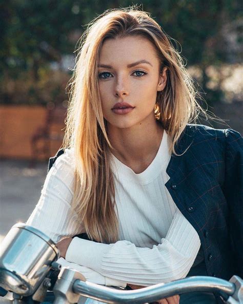 Madi Teeuws White Sweater And Blue Jacket Scrolller