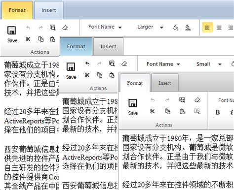 编辑器控件 Componentone For Aspnet开发控件集 葡萄城官网