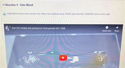 Fescn3 Formed In The Reaction Has Where Two