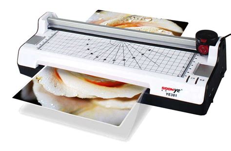 เครื่องเคลือบบัตร ด้ทั้งแบบร้อนและเย็น Laminating Machine A3 รุ่นใหม่ Laminator A3 เครื่อง