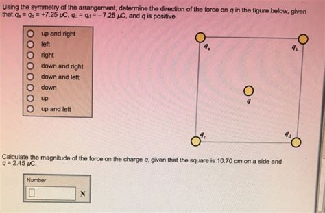 Solved Using The Symmetry Arrangement Determine The