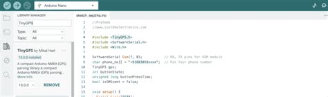 Gps And Gsm Location Tracking System Using Arduino