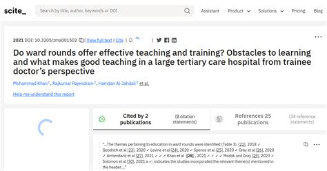 Do Ward Rounds Offer Effective Teaching And Training Obstacles To Learning And What Makes Good