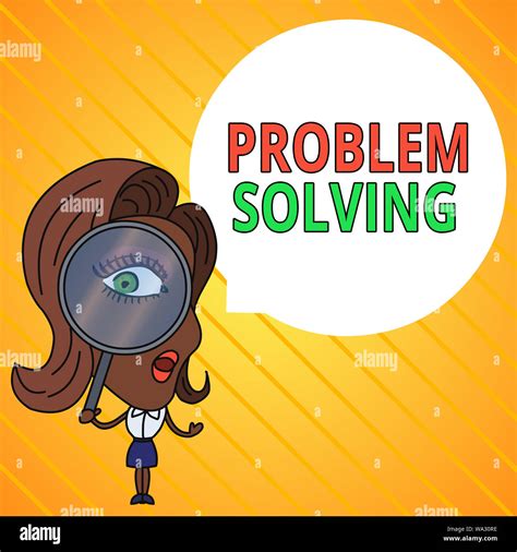 Text Sign Showing Problem Solving Business Photo Text Process Of Finding Solutions To Difficult