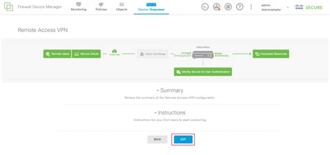 Multi Factor Authentication 2famfa For Cisco Anyconnect Vpn With Cisco Ftd Firepower Firewall