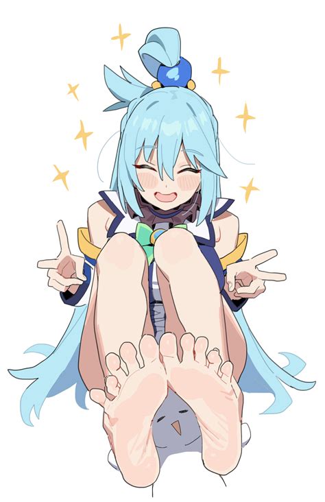 Aqua Kono Subarashii Sekai Ni Shukufuku Wo Drawn By Cyjalway Danbooru