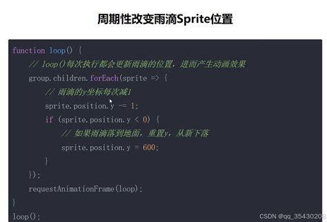 前端threejs的sprite模拟下雨动画效果threejs 下雨效果 Csdn博客