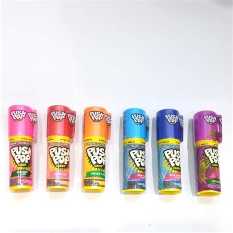Jual Permen Push Pop Bentuk Lipstik Per Varian Permen Push Pop Jadul Shopee Indonesia