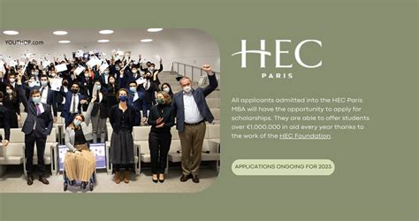 Hec Paris Mba Scholarship 2023 Youth Opportunities