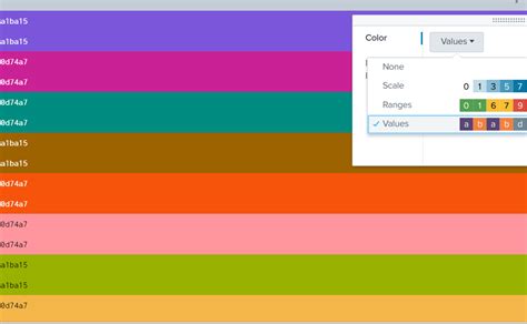 Color Same Values In Same Color But In Modern Da Splunk Community