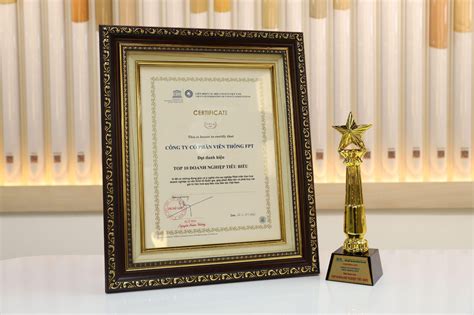 FPT Telecom vinh dự đạt Top Doanh nghiệp tiêu biểu UNESCO FOXNEWS