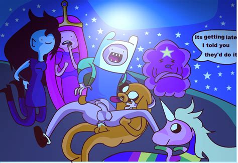 Rule 34 Adventure Time Finn The Human Jake The Dog Lady Rainicorn