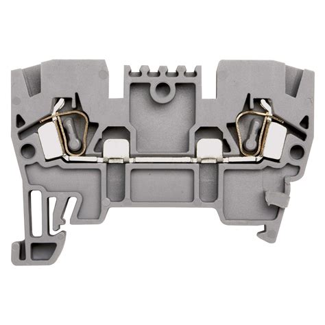 Weg Terminal Block Btwm 10 Clamp Terminal 10mm Grey Standard Type 1028 Elio Electro Tech Cc