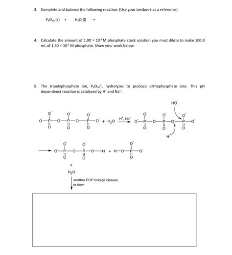 Solved Complete and balance the following reaction: (Use | Chegg.com