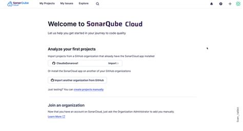Github Sonarqube Cloud Documentation
