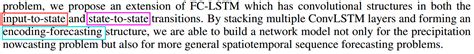 【时空序列预测第二篇】convolutional Lstm Network A Machine Learning Approach For