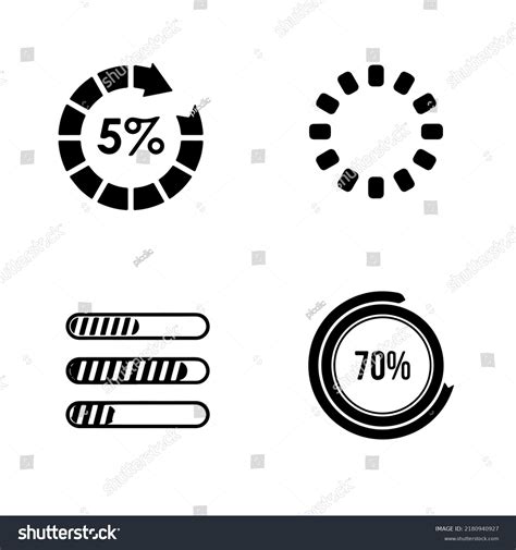 Loading Icon Vector Circle Loading Waiting Stock Vector Royalty Free Shutterstock
