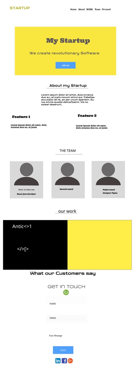 majad saeed on linkedin my love figma design startup templete