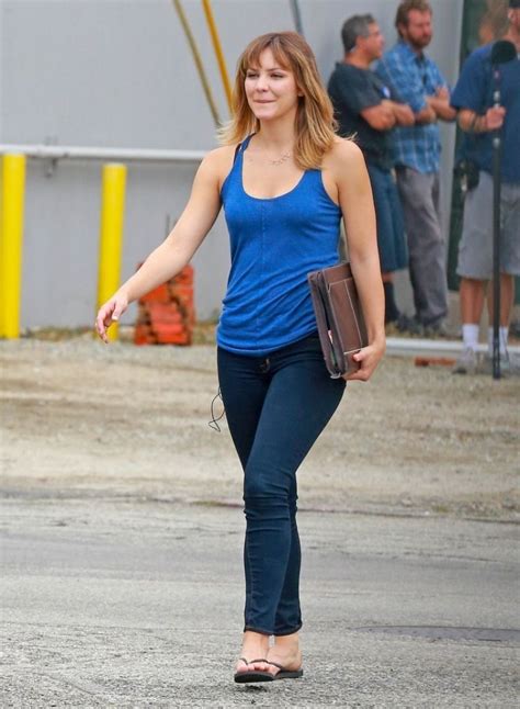 Katharine Mcphee On The Set Of Scorpion In Los Angeles Hawtcelebs