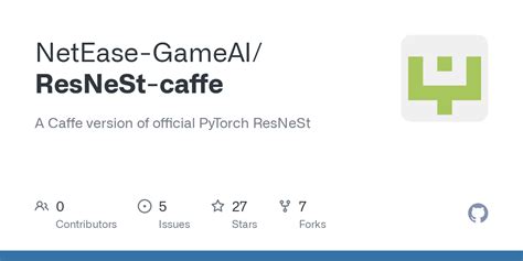Github Netease Gameairesnest Caffe A Caffe Version Of Official