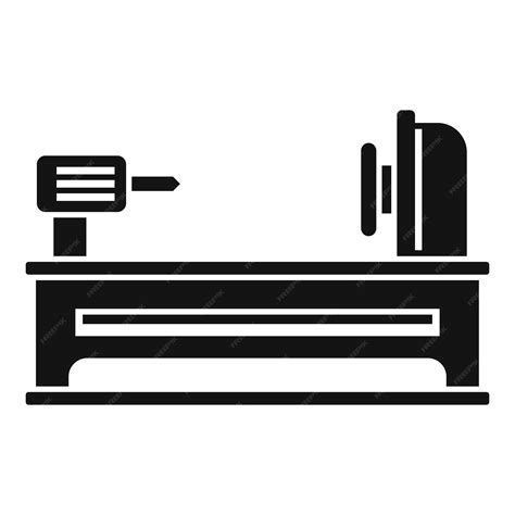 Premium Vector Electric Lathe Icon Simple Illustration Of Electric Lathe Vector Icon For Web