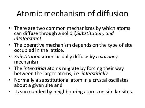 PPT - Diffusion PowerPoint Presentation, free download - ID:2285191