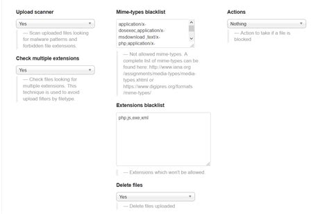 Upload Scanner Securitycheck Pro User Guide