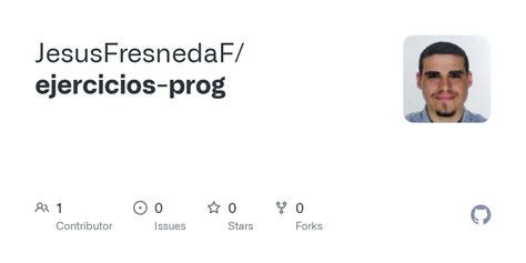 GitHub JesusFresnedaF Ejercicios Prog