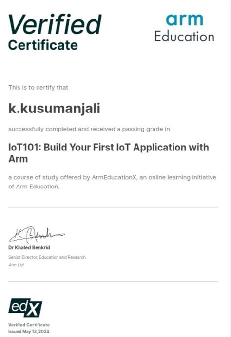 kusumanjali katru on linkedin successfully completed the edx course