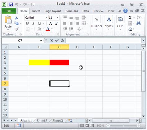 Abc Microsoft Excel 2010 Merge Cells Ribbon